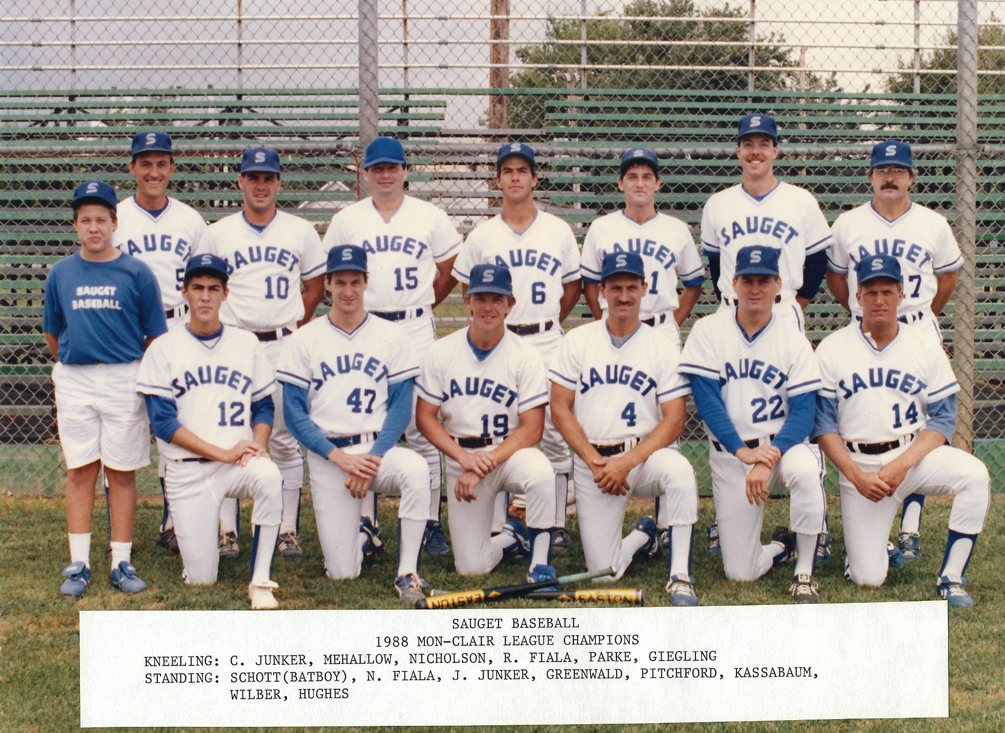 Favorite Baseball Team I Played On