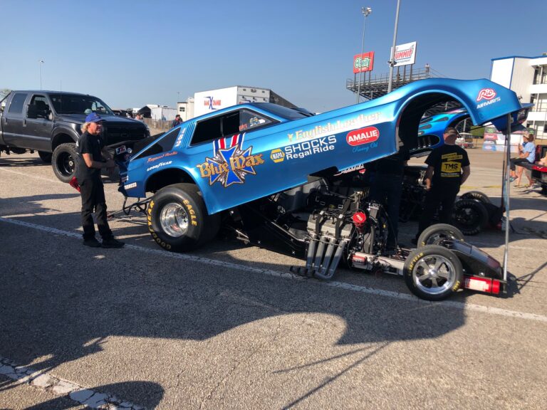 The Blue Max tribute car was a crowd pleaser for sure! Especially for me.